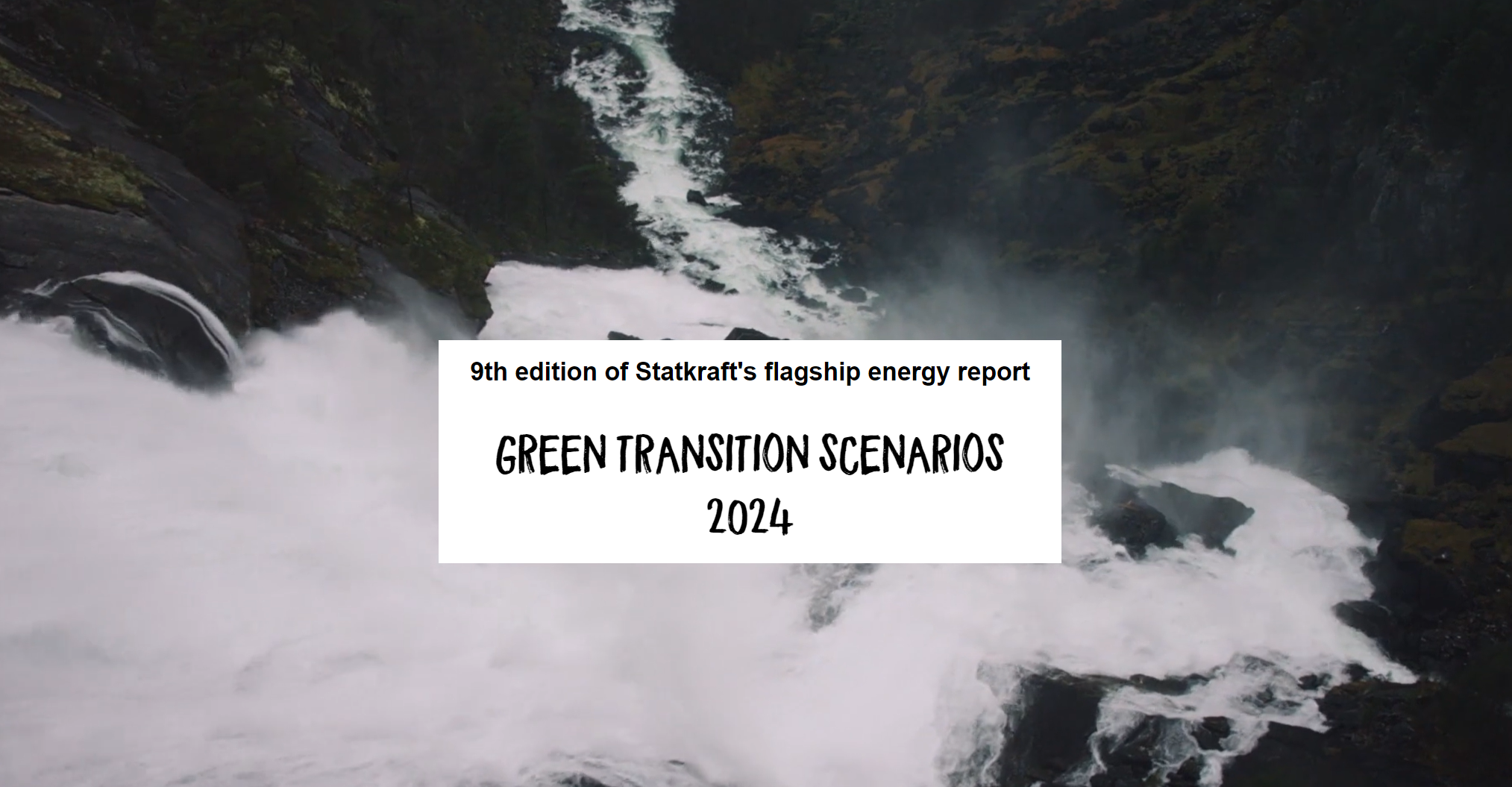 Green Transition Scenarios 2024 | Statkraft