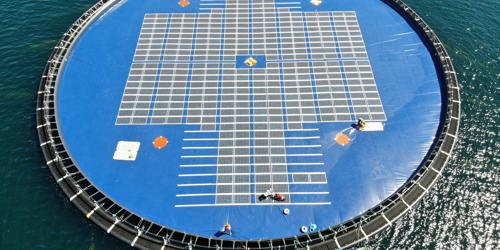 Floating solar
